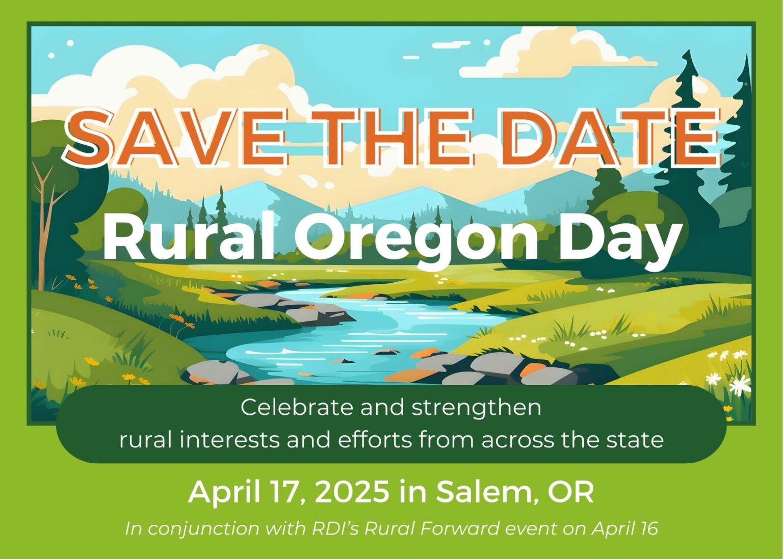 Rural Oregon Day - Rural Development Initiatives